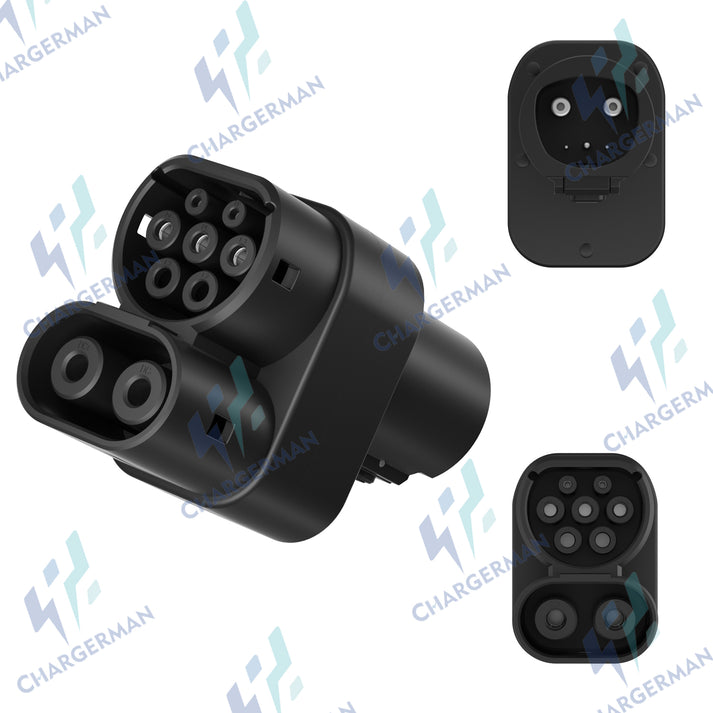 NACS/TPC To CCS2 Adapter Compatible with all European electric vehicle – Chargerman